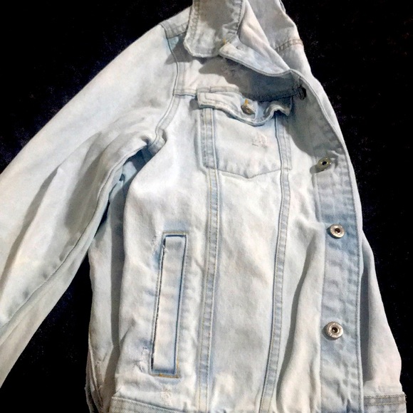 Jackets & Coats | Mens Large Blue Denim Jacket From Zara | Poshmark